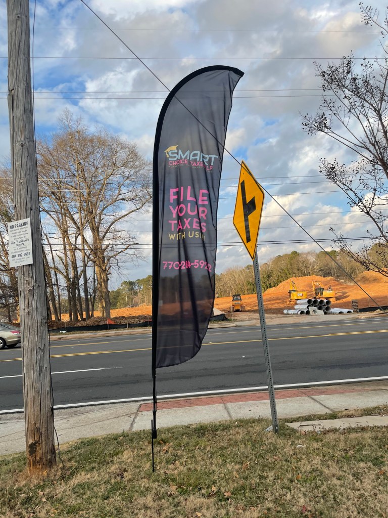 Feather / Tear drop Flags only - PrintPalAtl
